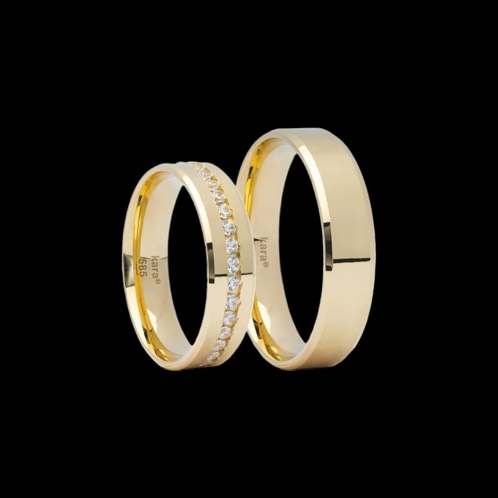 Verighete argint 925, nunta de argint